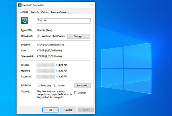 Cách mở ảnh HEIC của Apple trên máy tính Windows - Vn24h.vn