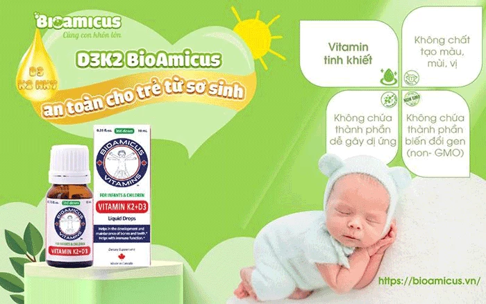 Cải thiện tình trạng trẻ chậm phát triển chiều cao với Vitamin D3K2 ...